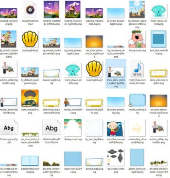 Download Family Guy The Quest for Stuff Game Assets package | Assets ...