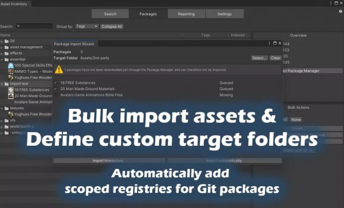 Asset Inventory v1.7.0 |2D, 3D, Sound Fx, Effect - Best game Assets Store