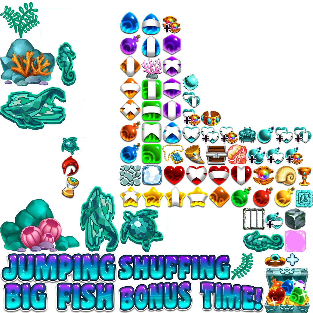 Download Jewel Abyss: Match3 puzzle game assets | Assets, Texture, Gui ...